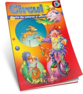Circul- carte de colorat si activitati - Papiro