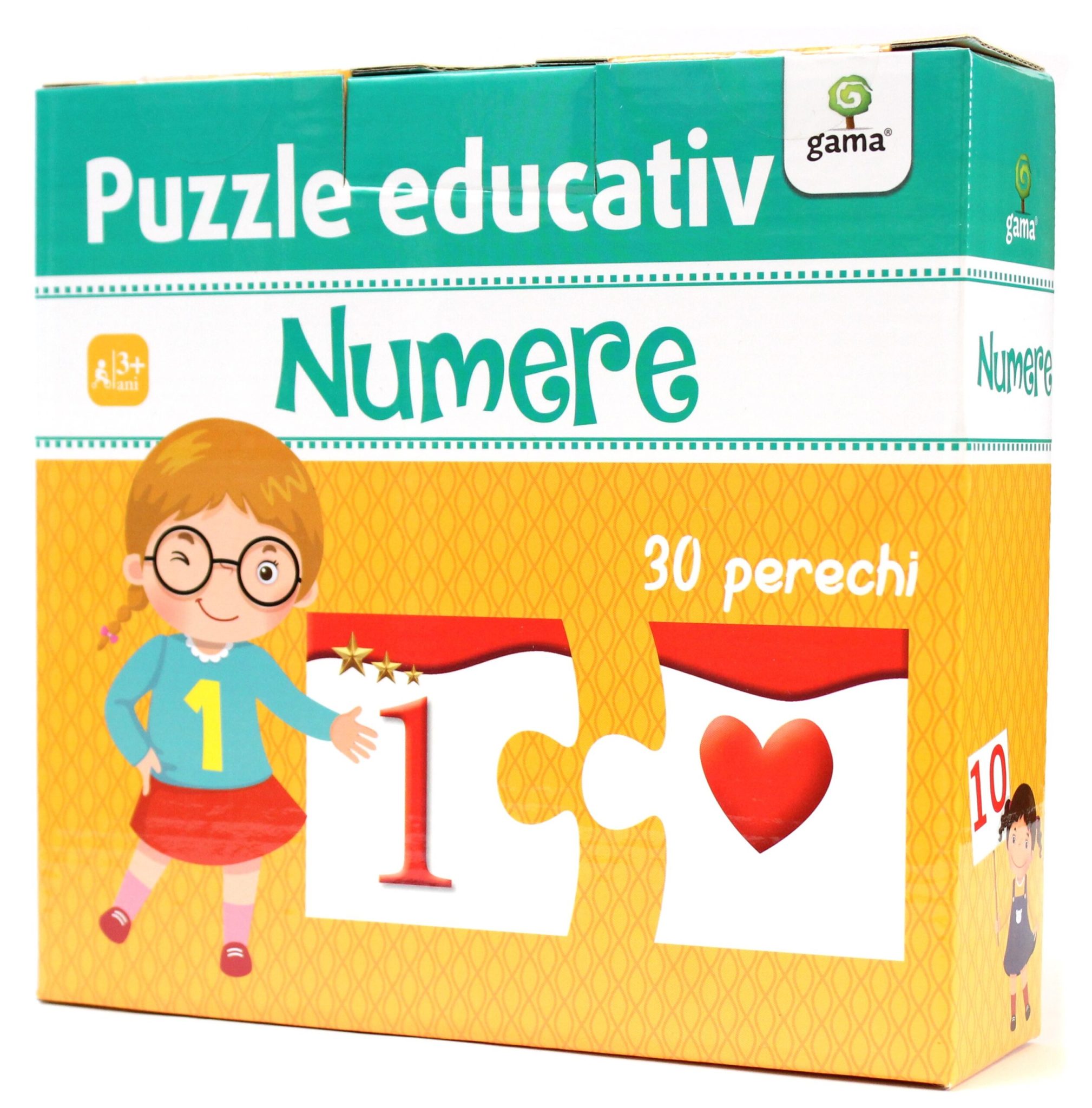 Puzzle educativ - Numere - Papiro