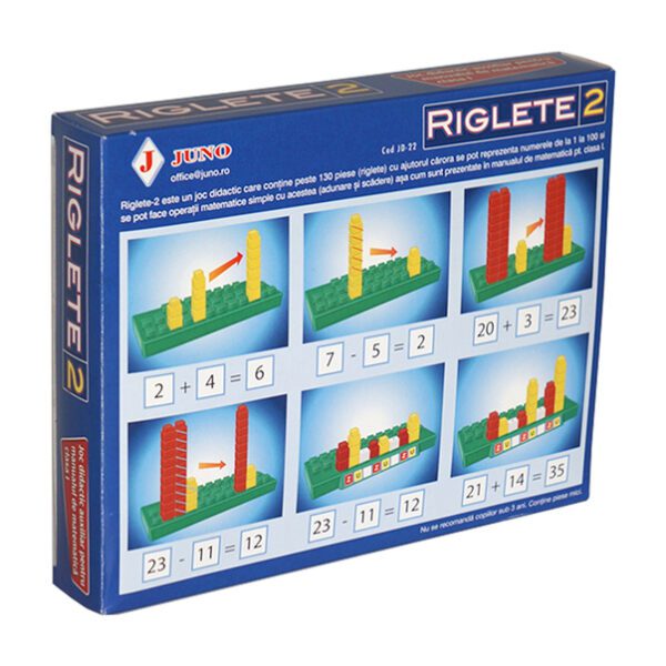 Riglete 2 Juno, joc auxiliar pentru manualul de matematica de clasa I ...