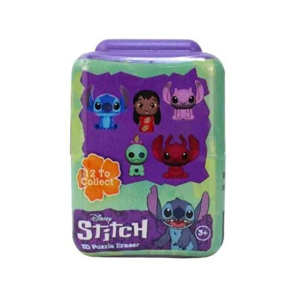 Radiera Lilo&Stitch tip puzzle in cutie - Papiro