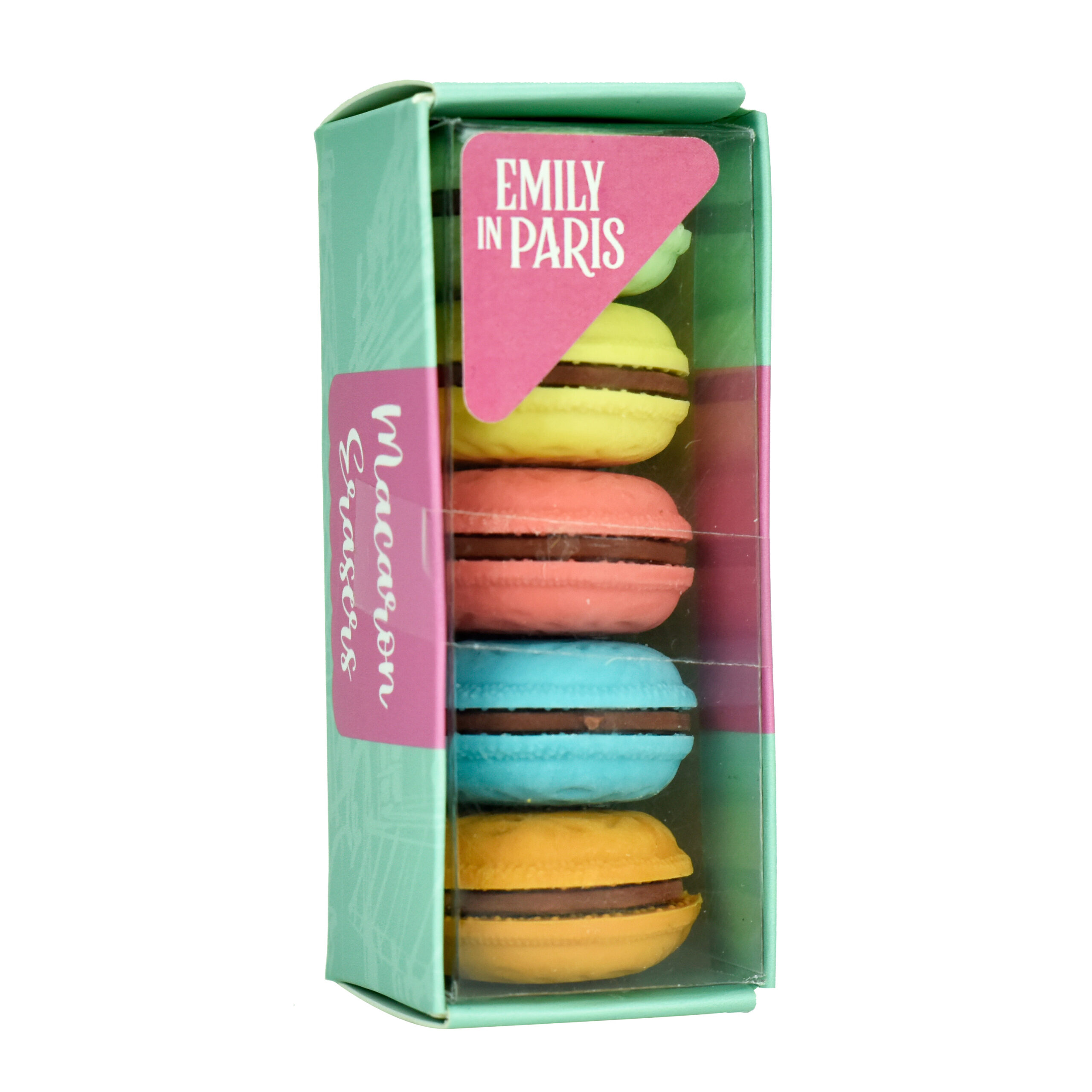 Set 5 radiere Macarons Emily in Paris - Papiro