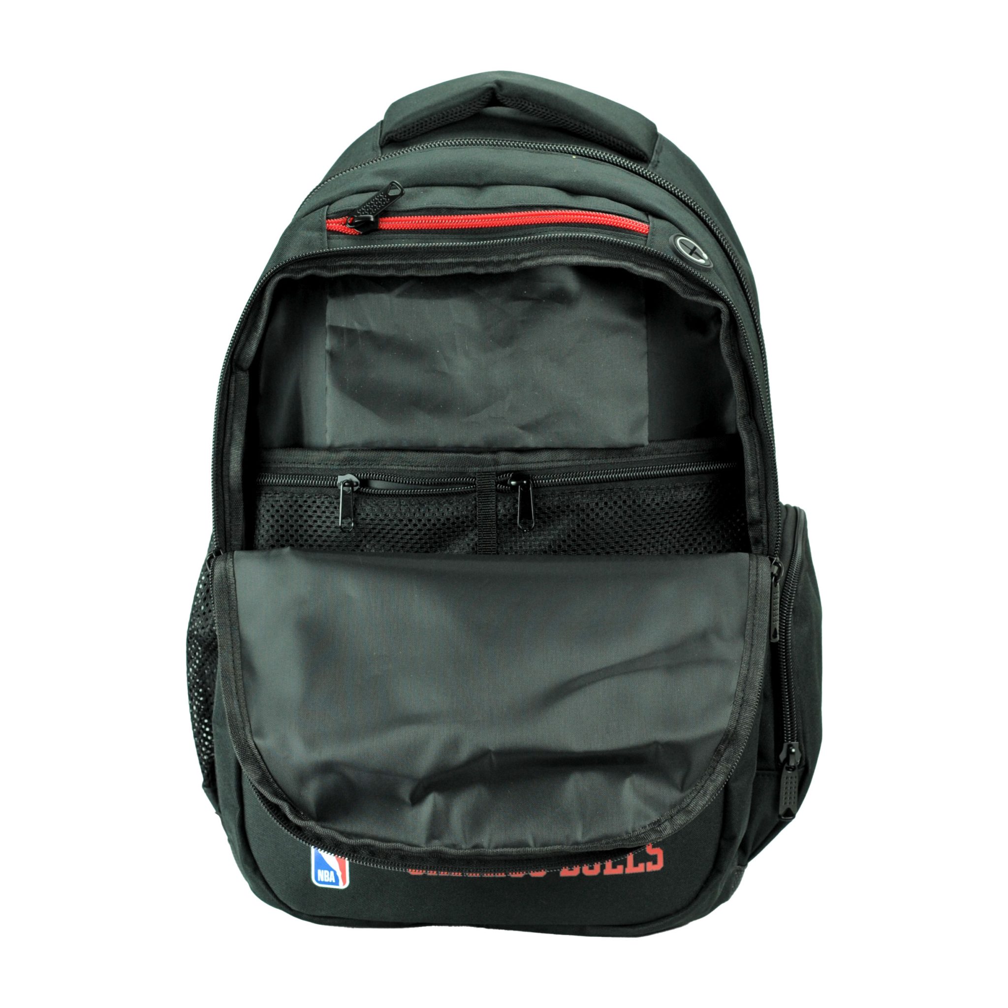 Ghiozdan Chicago Bulls 48 cm, 2 compartimete, sectiune laptop ...